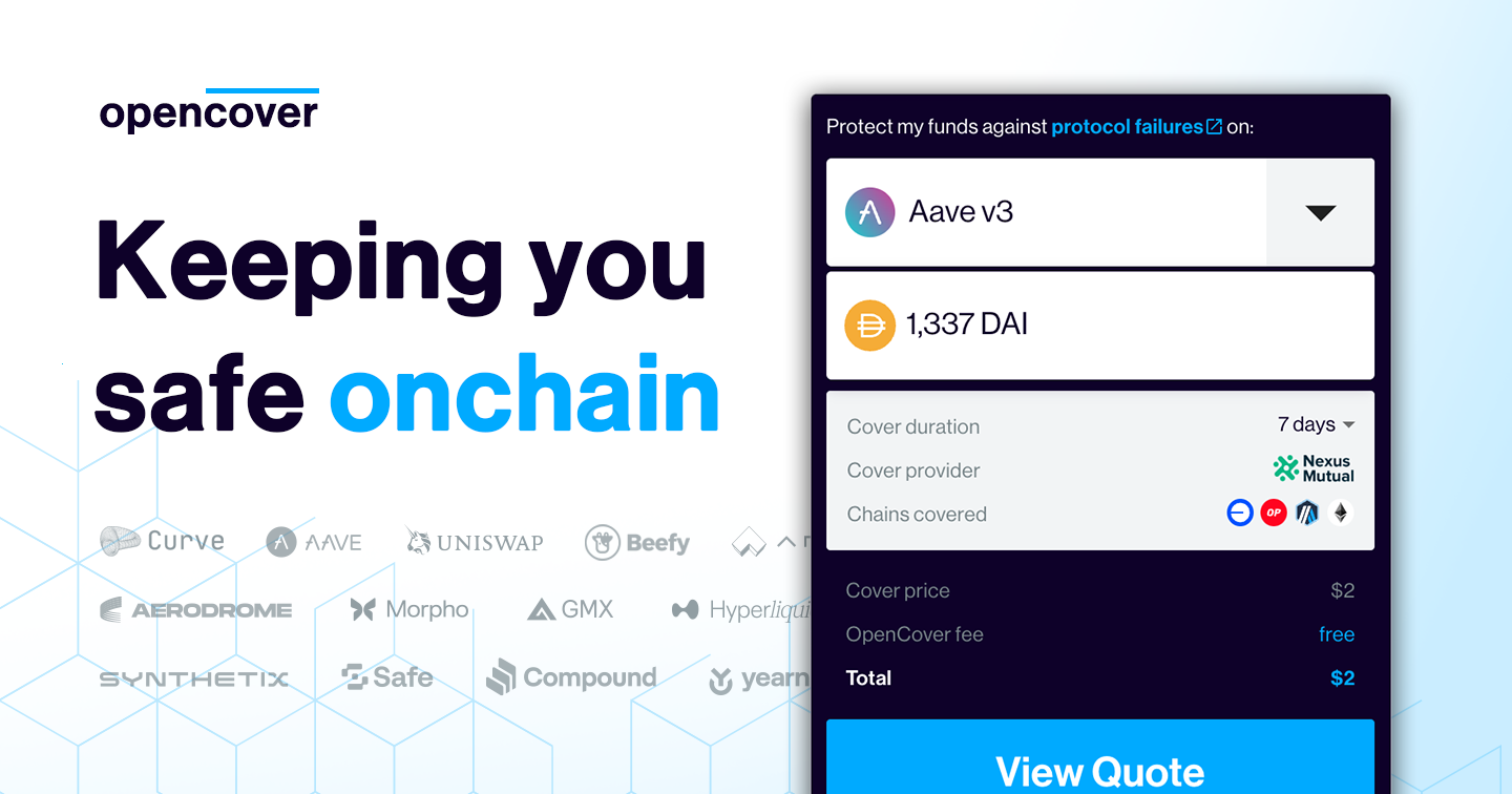 OpenCover Learning Hub - OpenCover - Keeping you safe onchain